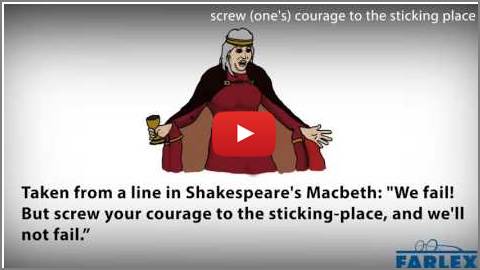 Screw - Idioms by The Free Dictionary