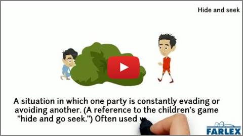 Hide - Idioms by The Free Dictionary