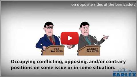 Oppositely - Idioms by The Free Dictionary